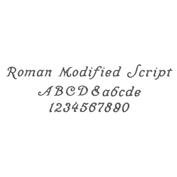Roman Modified Script - Monuments & Memorials
